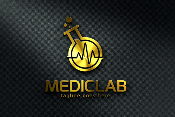 Medical Lab Logo Template ~ Logo Templates on Creative Market