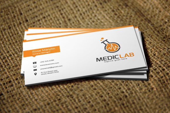 Medical Lab Logo Template ~ Logo Templates on Creative Market