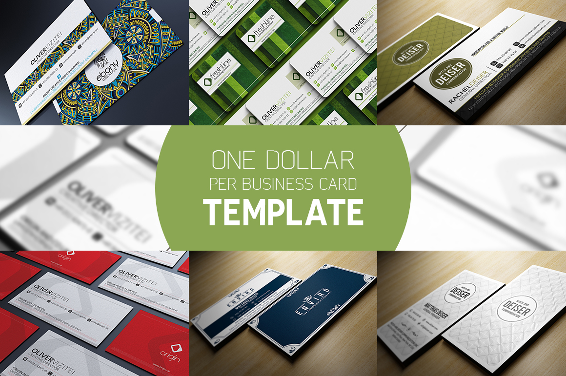 Clean Business Card Bundle ~ Business Card Templates on Creative Market