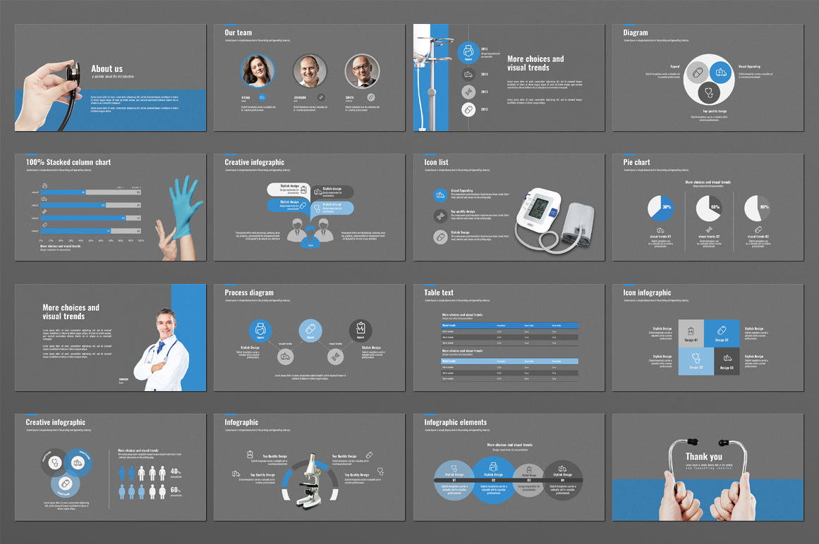 Medical Treatment ~ Presentation Templates on Creative Market