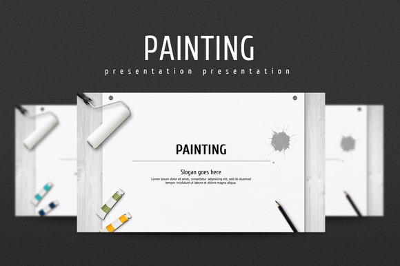 PAINTING ~ Presentation Templates on Creative Market