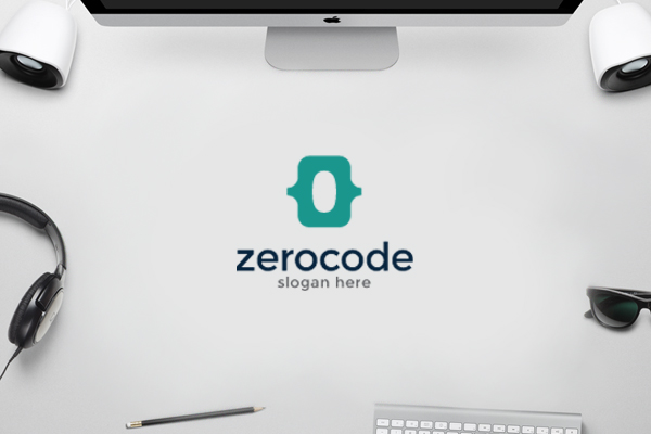 Zero Code - 0 Web Agency ~ Logo Templates on Creative Market