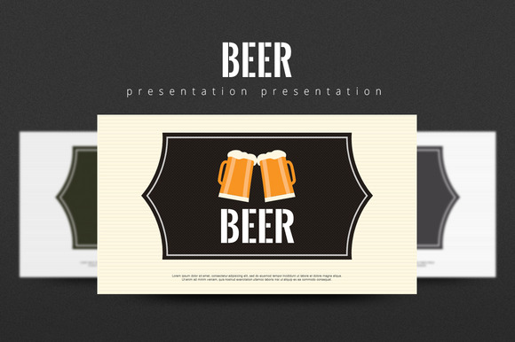 Beer ~ Presentation Templates on Creative Market