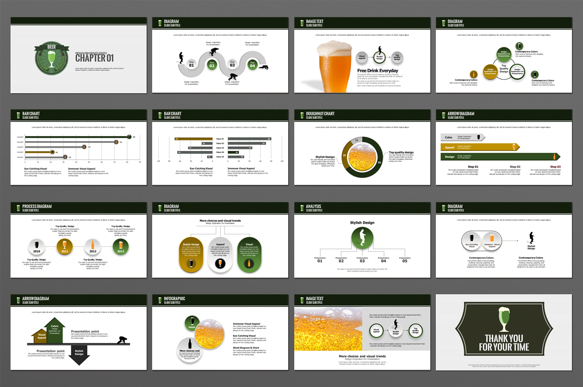 Beer ~ Presentation Templates on Creative Market