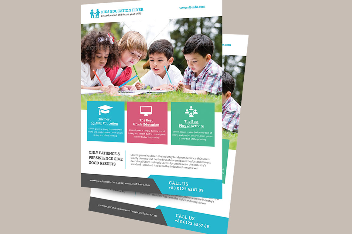 Education Flyer Template ~ Flyer Templates on Creative Market