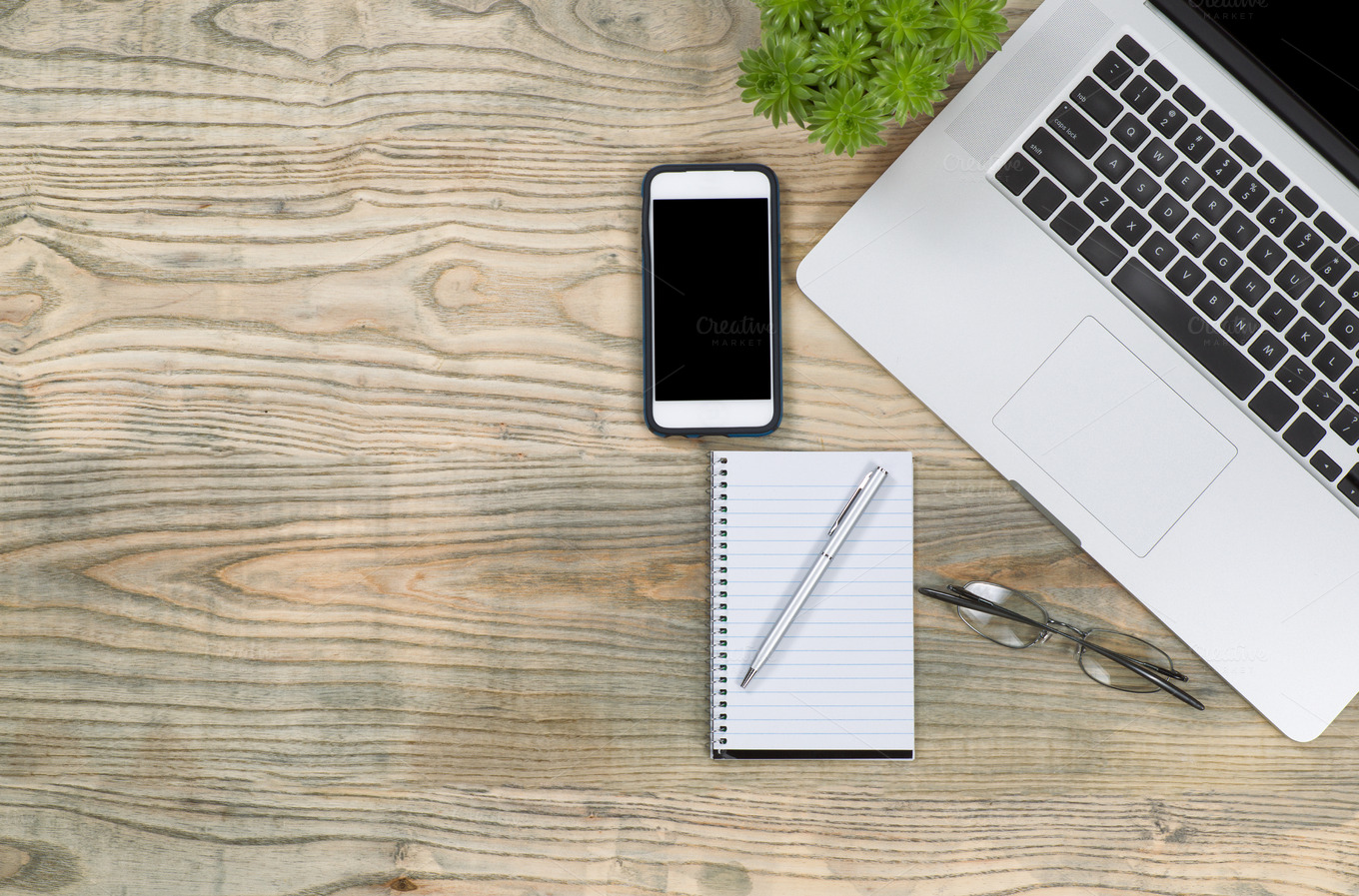 Neat and clean work space ~ Business Photos on Creative Market