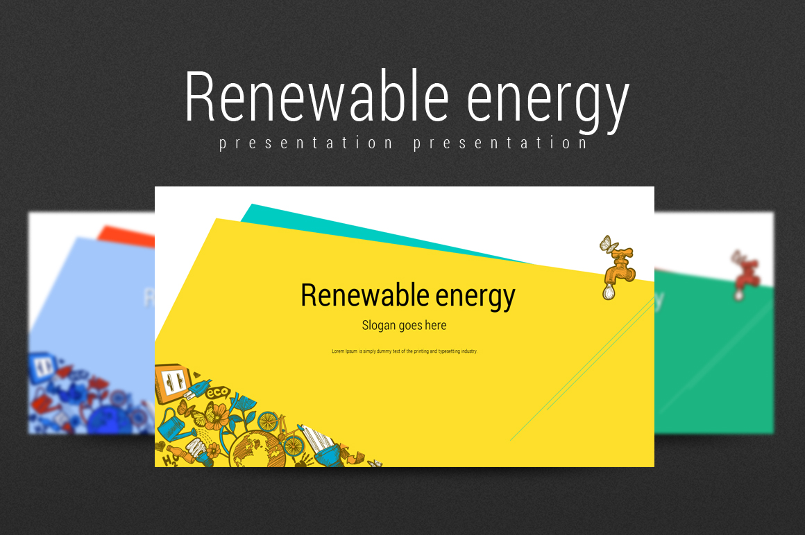 Renewable Energy ~ Presentation Templates on Creative Market