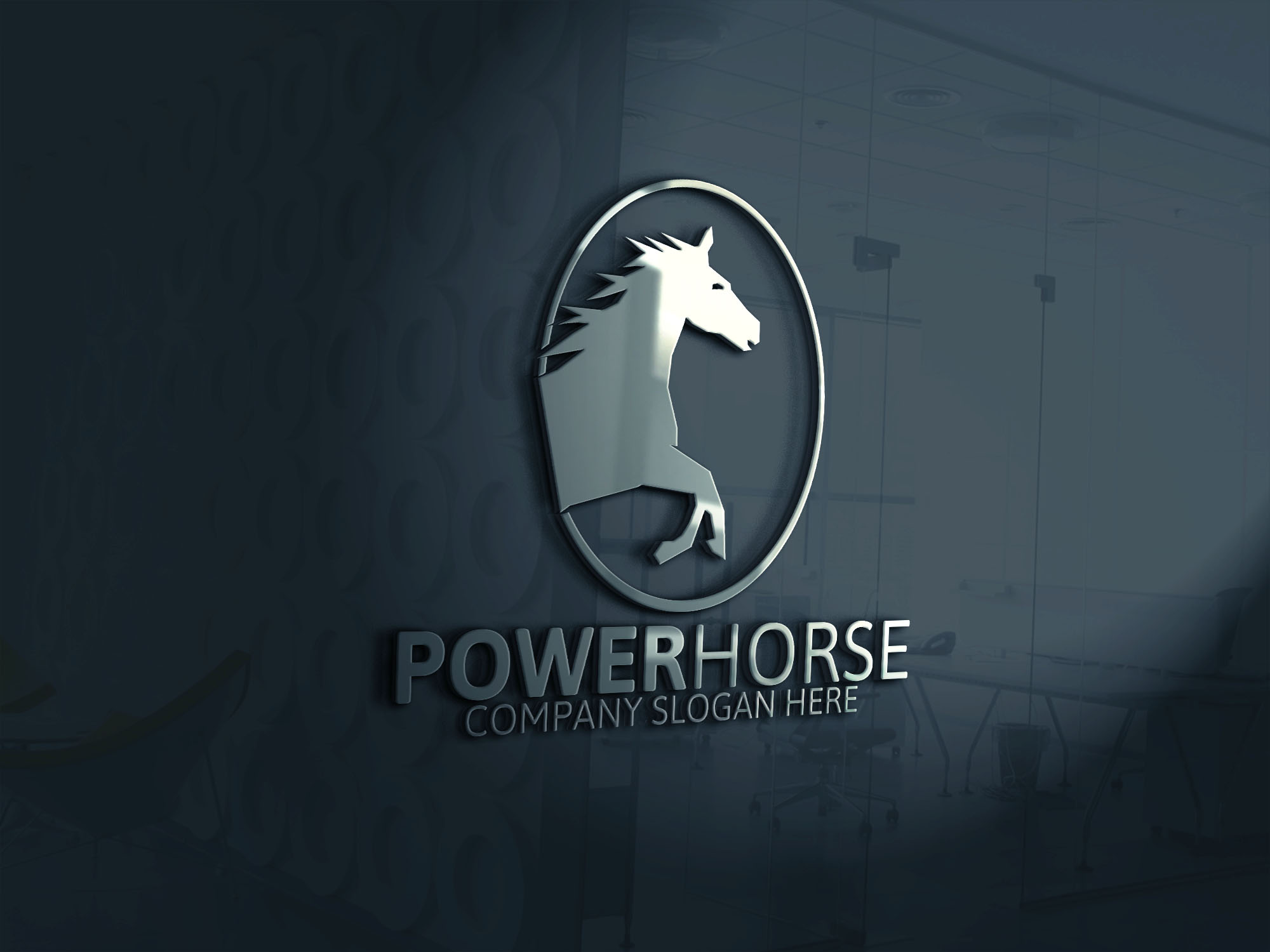 Power Horse ~ Logo Templates on Creative Market