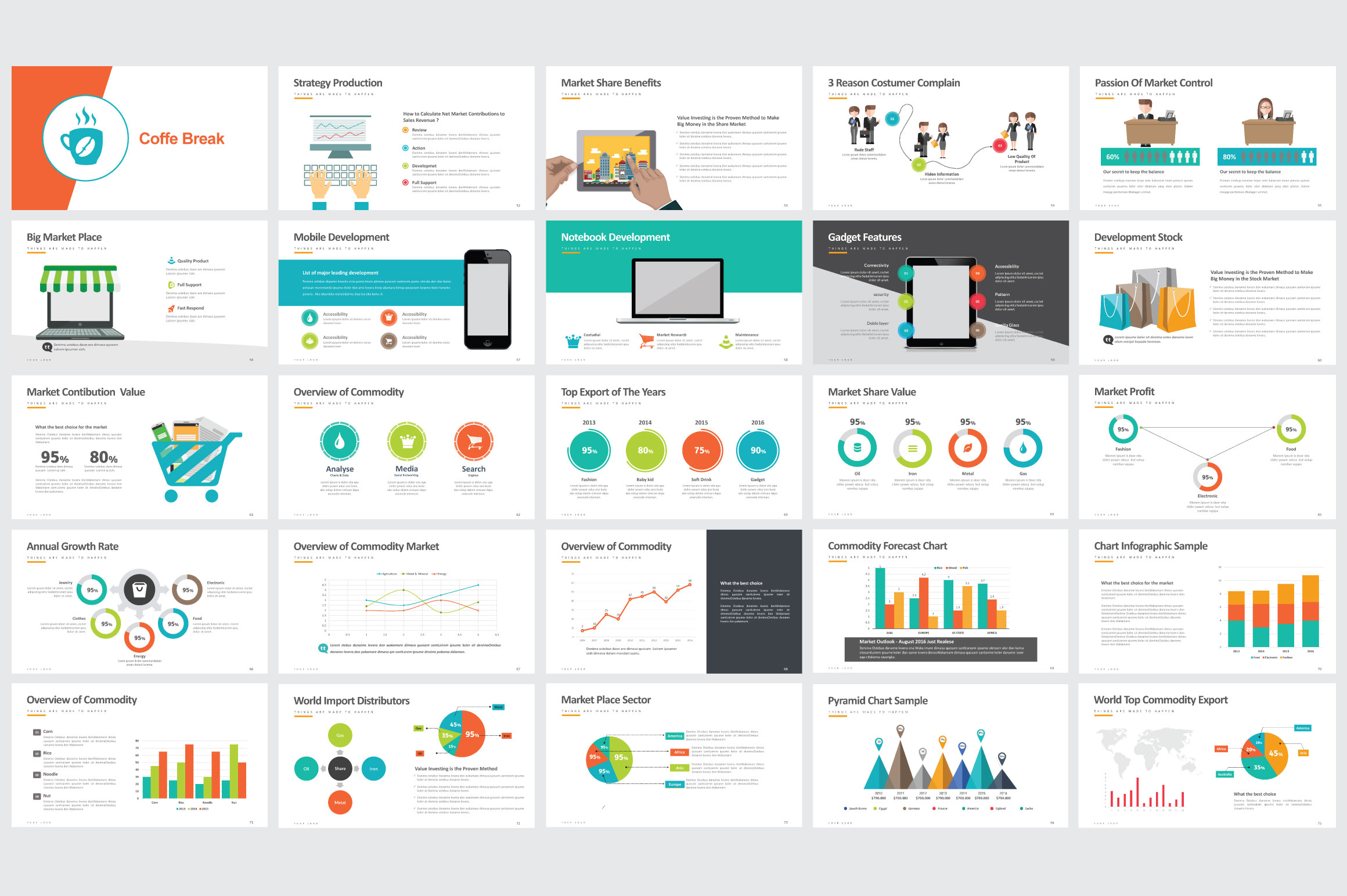 Rational Powerpoint Template ~ Presentation Templates on Creative Market