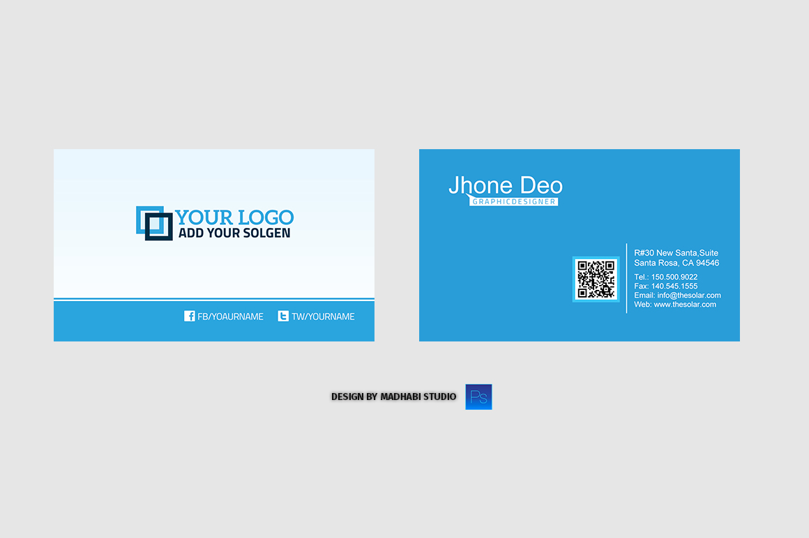 Simply Business Card ~ Business Card Templates on Creative Market