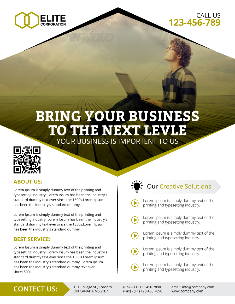 Flyer 21 ~ Flyer Templates on Creative Market