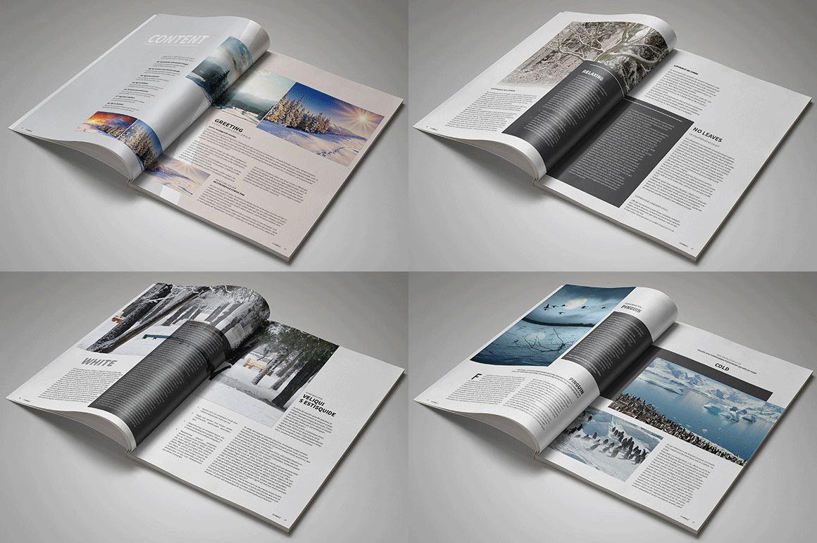 Magazine Bundle ~ Magazine Templates on Creative Market