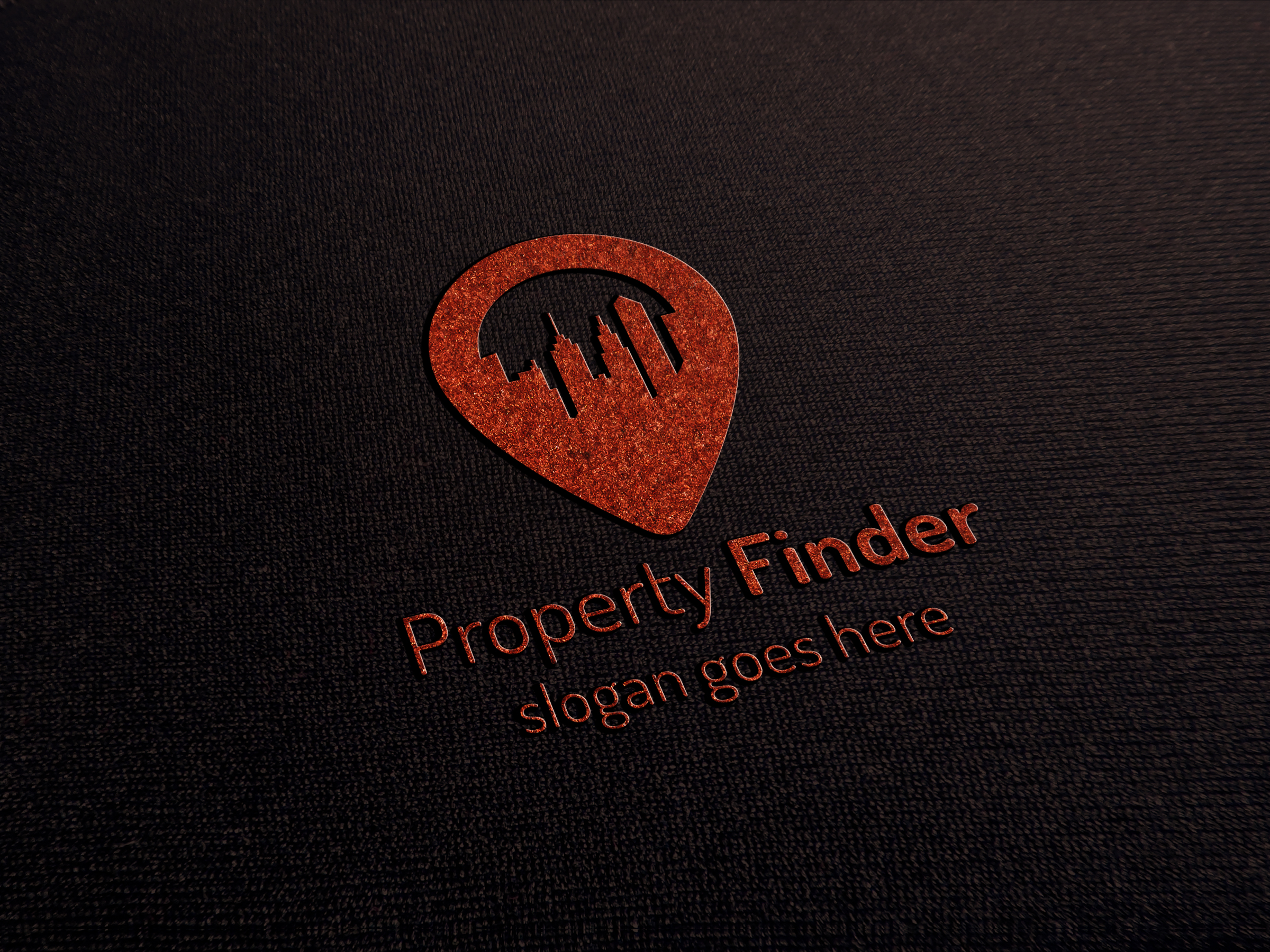 Property Finder Logo ~ Logo Templates on Creative Market