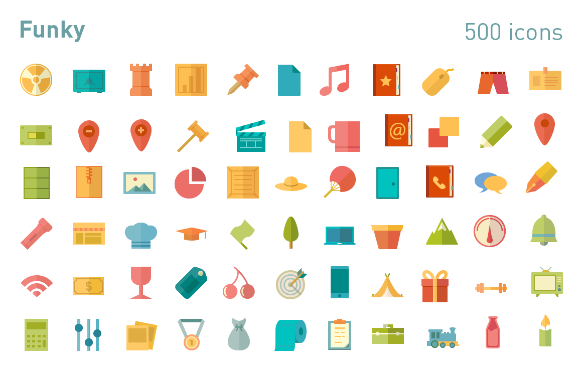 Mega Icon Bundle (4300+ icons) ~ Icons on Creative Market
