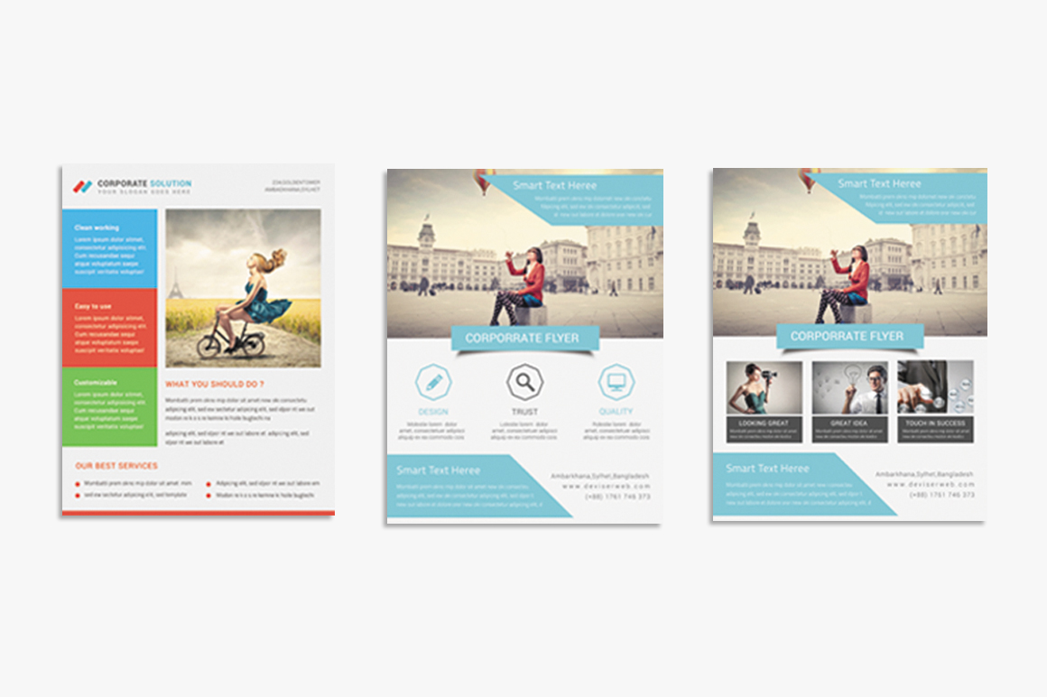 10 Corporate Flyer Bundle ~ Flyer Templates on Creative Market