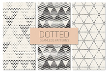Triangles. Seamless Patterns Set 9 ~ Patterns on Creative Market