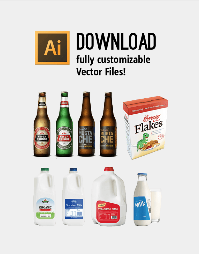 Fake Beer Label ~ Logo Templates on Creative Market
