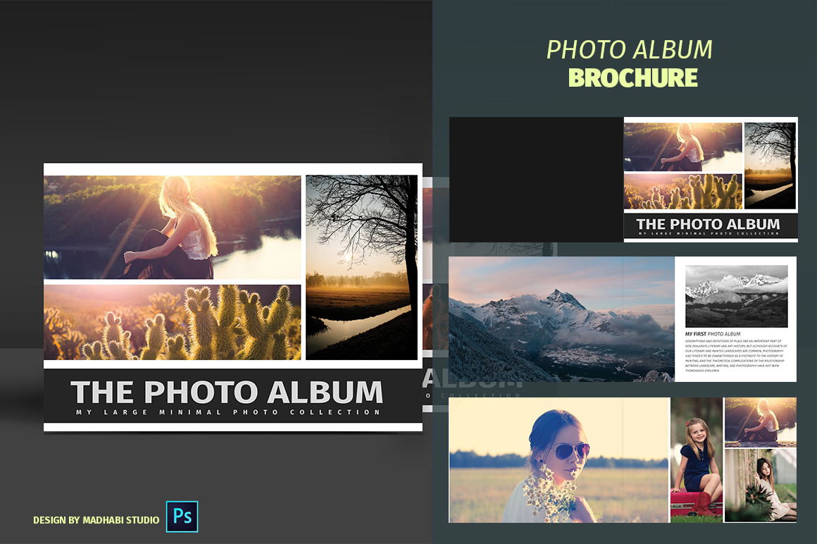 Multipurpose Photo Album Catalog ~ Brochure Templates on Creative Market