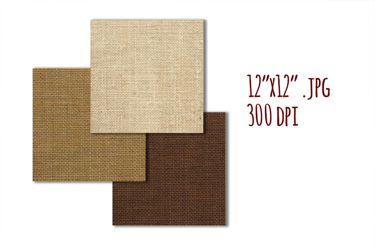 rustic burlap digital paper ~ Textures on Creative Market