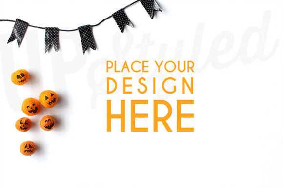 A140 Halloween Mock Up ~ Product Mockups on Creative Market