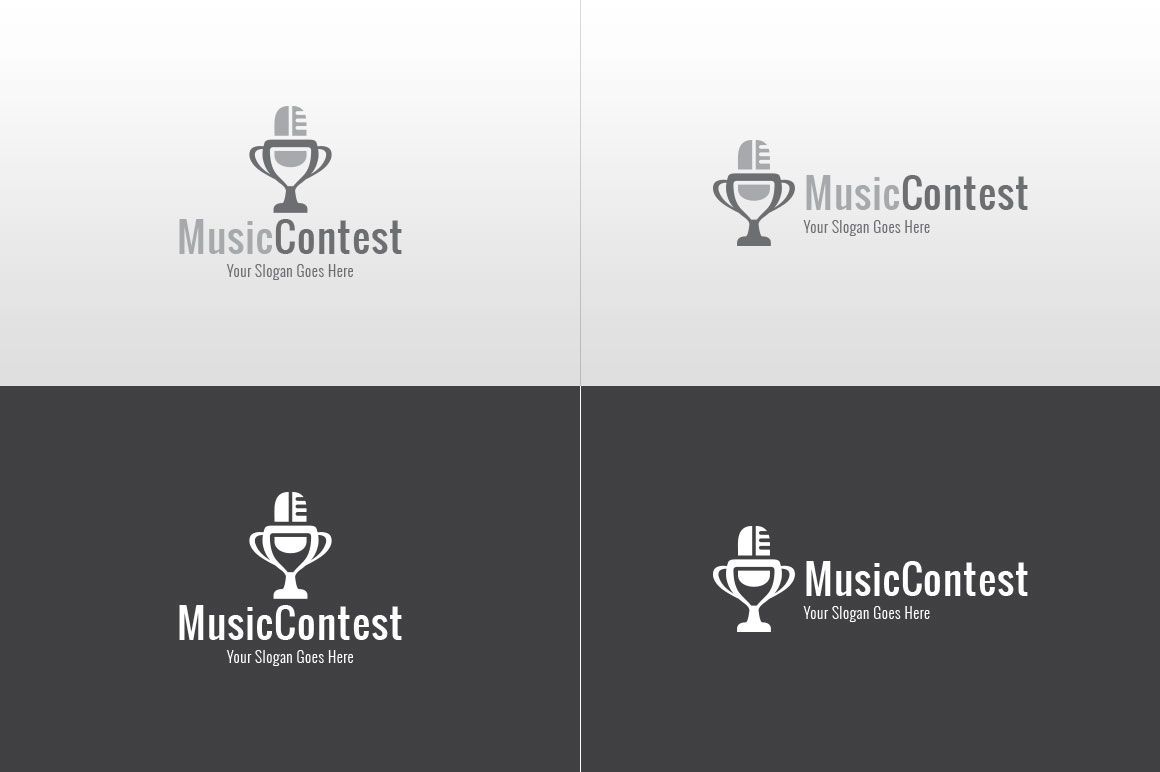 Music Contest Logo ~ Logo Templates on Creative Market