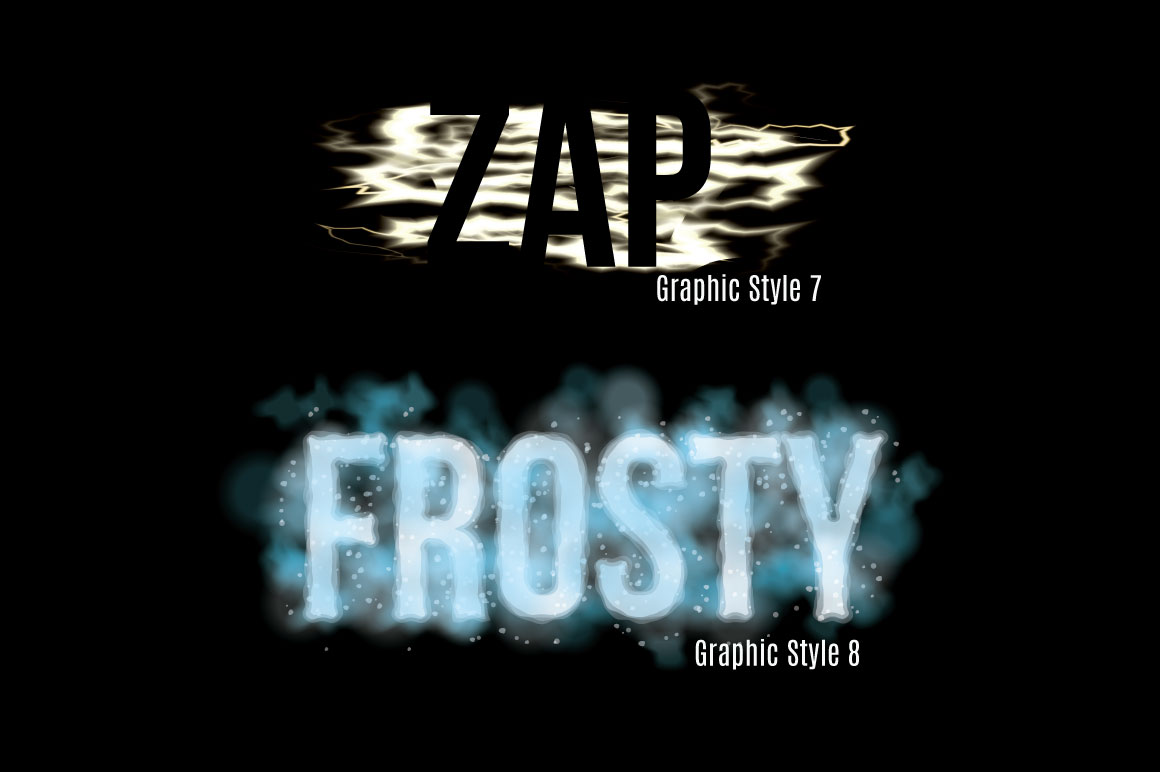 Vector Text Effect Graphic Styles v2 ~ Layer Styles on Creative Market