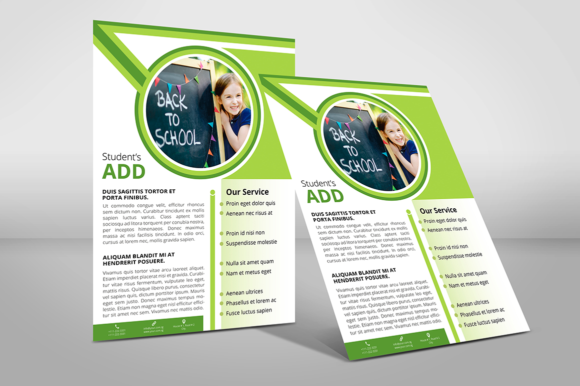 School Flyer ~ Flyer Templates on Creative Market
