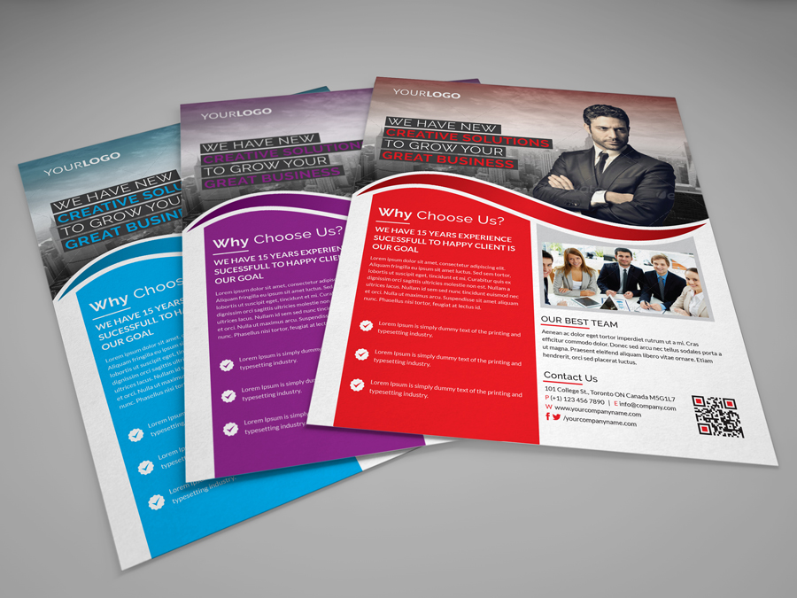 Corporate Flyer ~ Flyer Templates on Creative Market