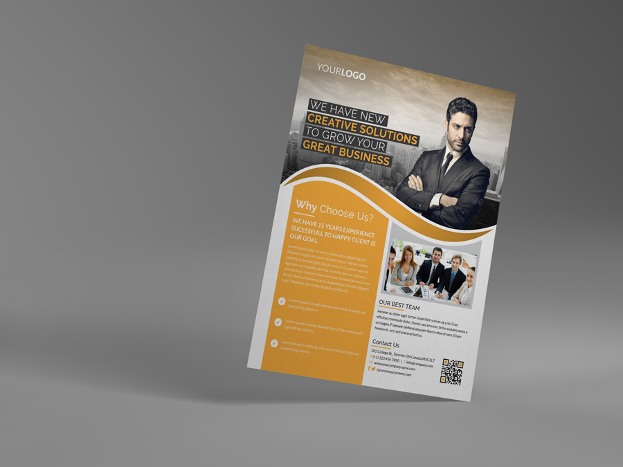 Corporate Flyer ~ Flyer Templates on Creative Market