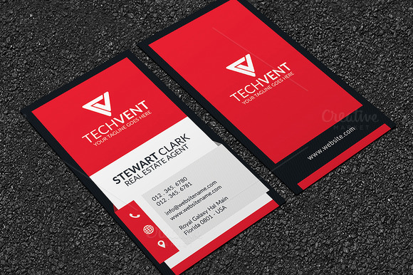 Creative Business Card Template ~ Business Card Templates on Creative ...