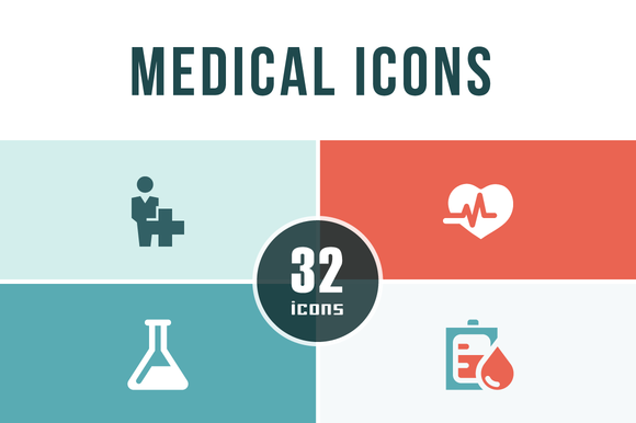 Healthcare and medical icons ~ Icons on Creative Market