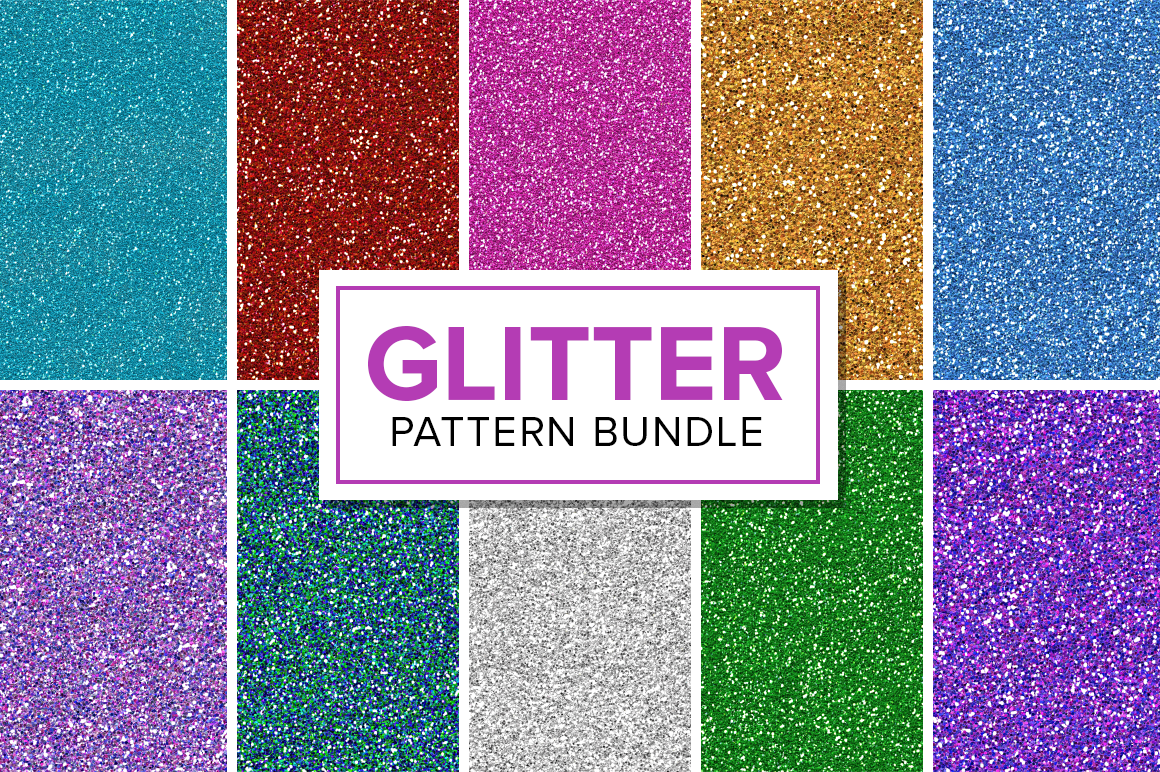 108 Glitter Patterns - Bundle ~ Patterns on Creative Market