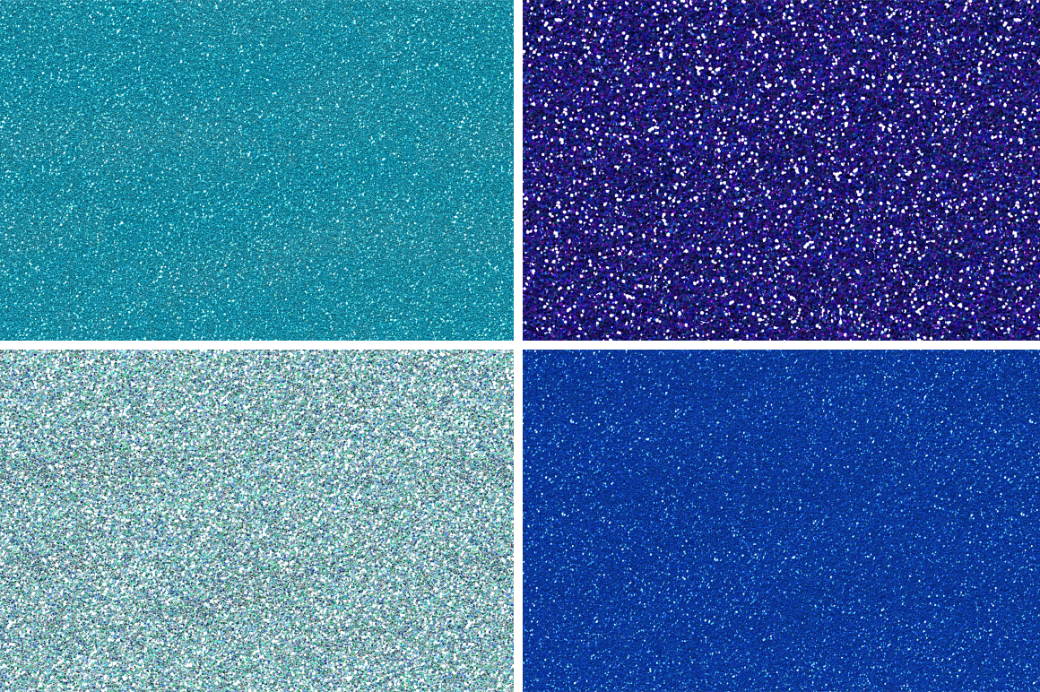 Blue Glitter Patterns - Seamless ~ Patterns on Creative Market