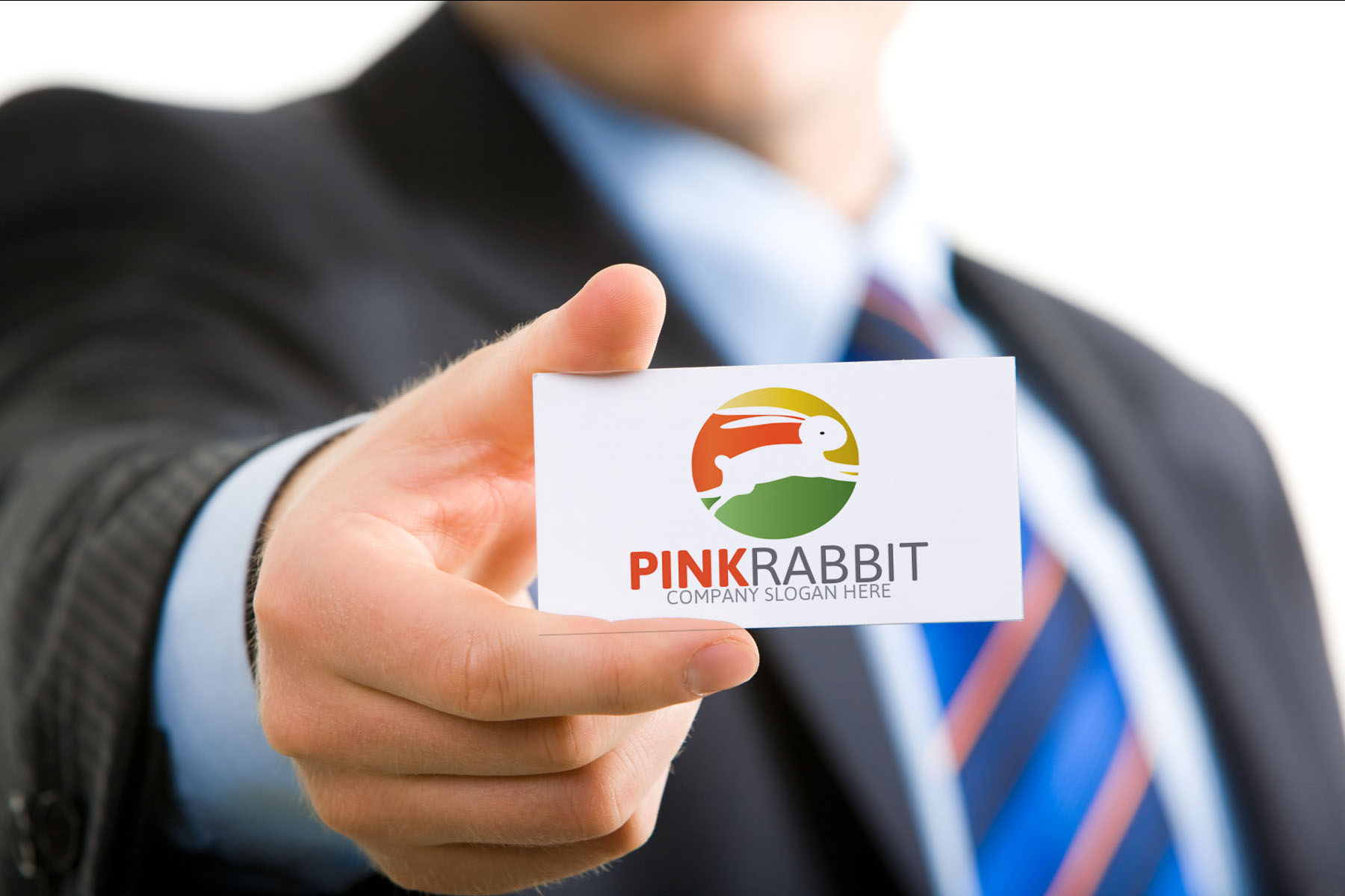 Pink Rabbit Logo ~ Logo Templates on Creative Market