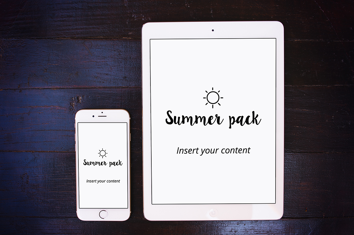 iPhone 6, iPad Air Mock-Up vol.2 ~ Product Mockups on Creative Market