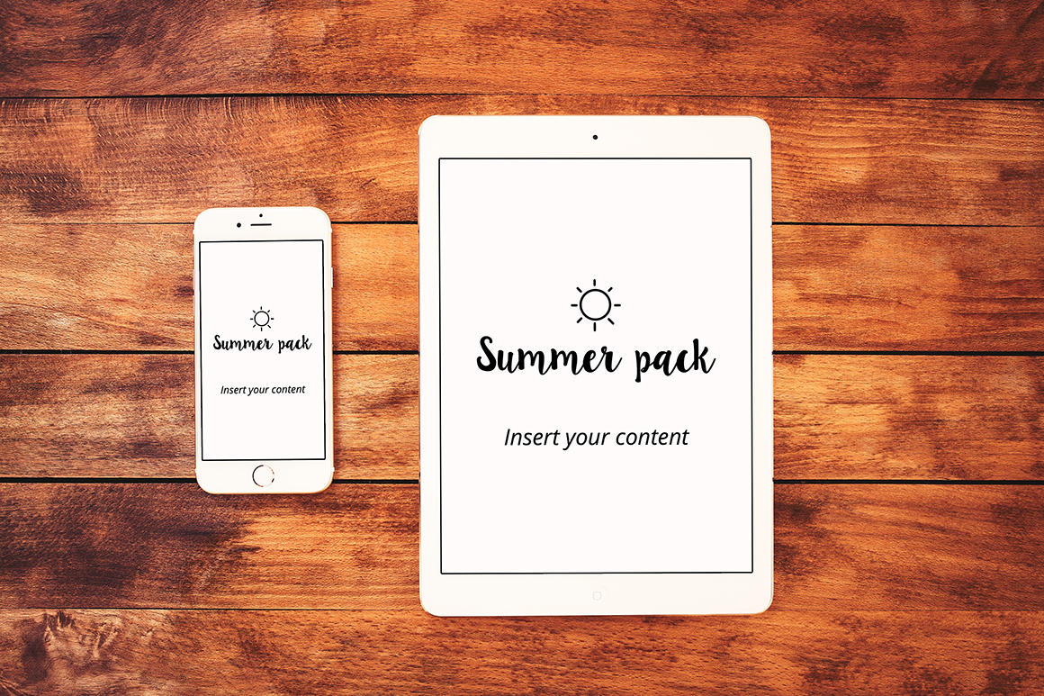 iPhone 6, iPad Air Mock-Up vol.2 ~ Product Mockups on Creative Market