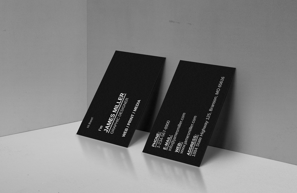 Simple Business Card - 39 ~ Business Card Templates on Creative Market