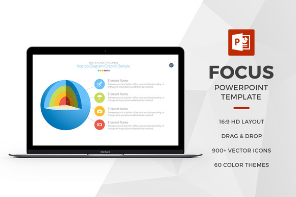 Focus Powerpoint Template ~ Presentation Templates on Creative Market