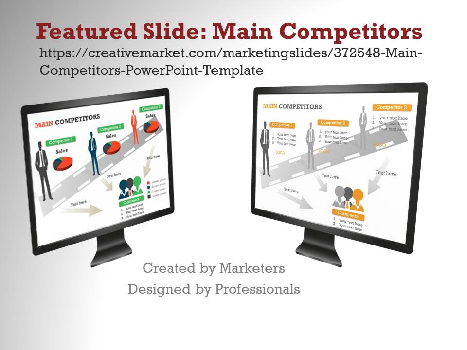 Competition Analysis 1 PowerPoint ~ Presentation Templates on Creative ...