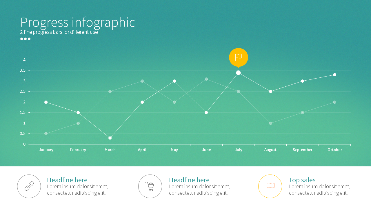iOS 9 Style PowerPoint Template ~ Presentation Templates on Creative Market