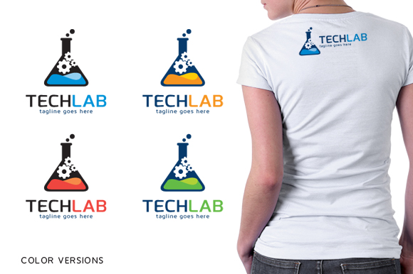 Tech Lab Logo Template ~ Logo Templates on Creative Market