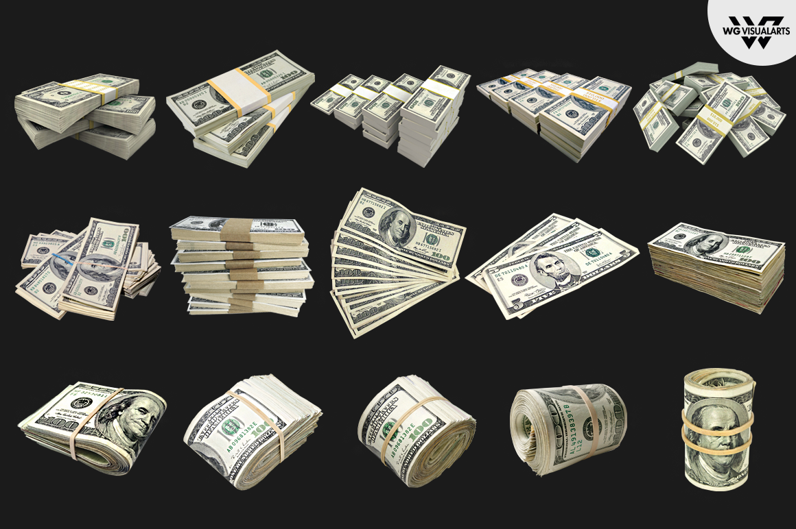 MONEY PACKS Isolated Elements ~ Objects on Creative Market