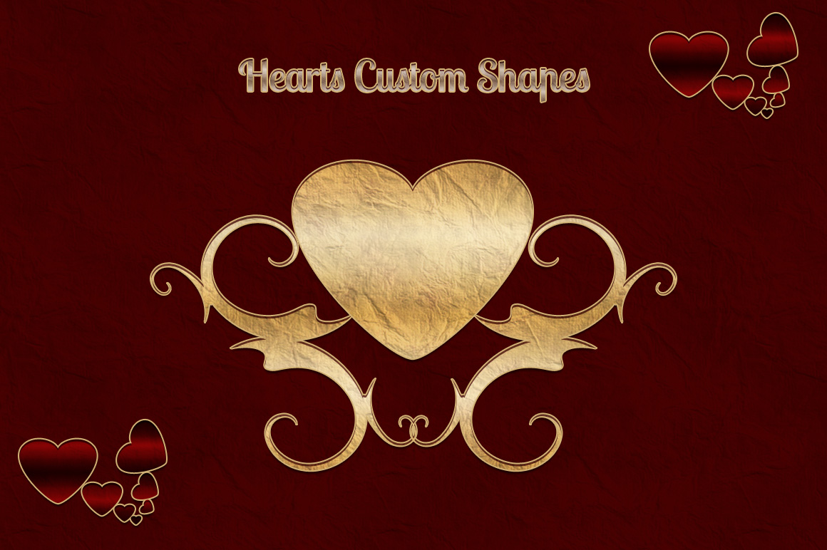 Heart Custom Shapes ~ Shapes on Creative Market