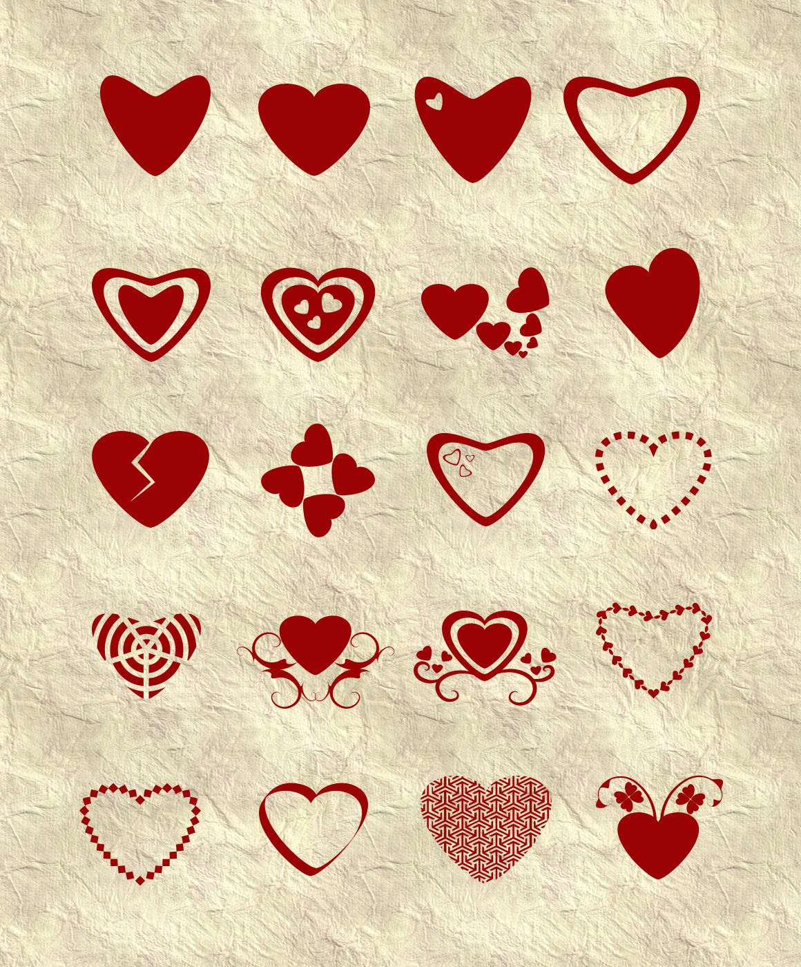 Heart Custom Shapes ~ Shapes on Creative Market