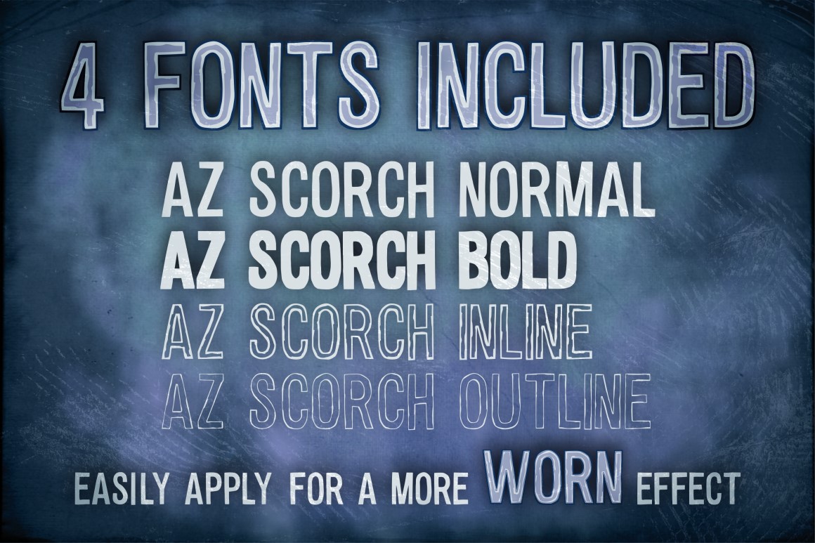 AZ Scorch ~ Sans Serif Fonts on Creative Market
