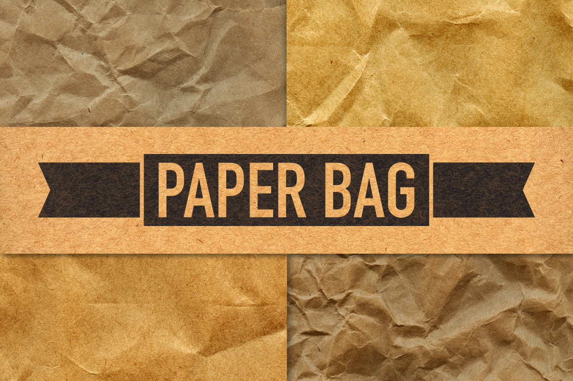 Paper Bag Texture - 5 Pack ~ Textures on Creative Market
