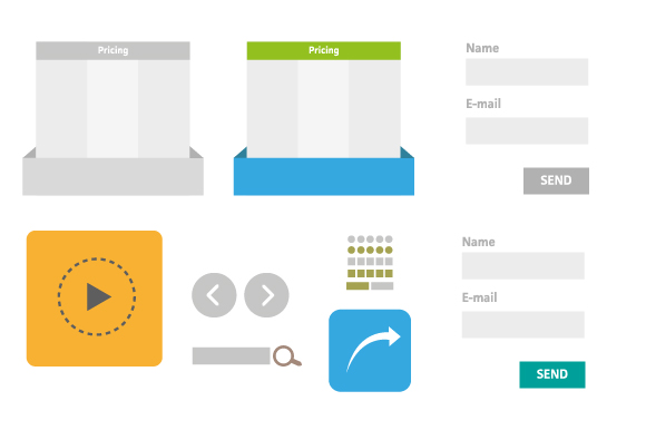 Graphic Elements - Quick Web Design ~ Icons on Creative Market