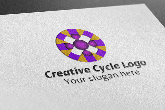 Creative Cycle Logo ~ Logo Templates on Creative Market