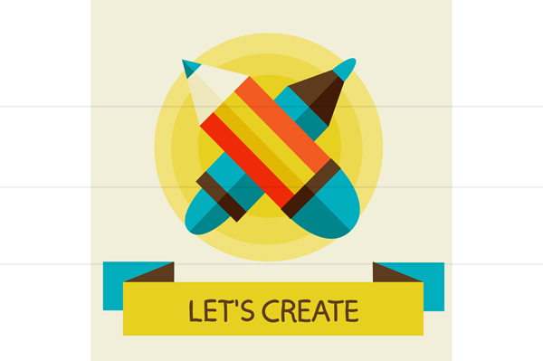 Let's Create ~ Illustrations on Creative Market