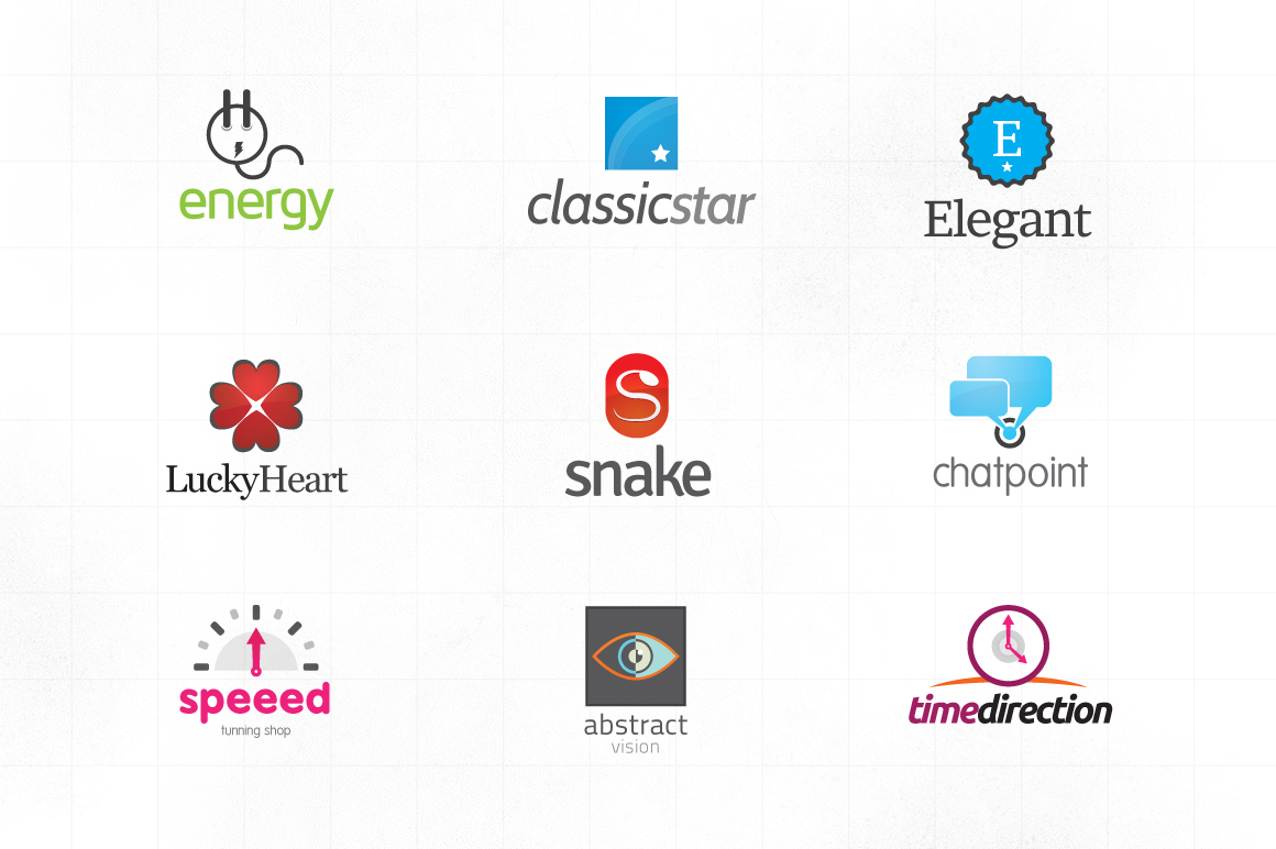9 Premium Logo Templates Bundle ~ Logo Templates on Creative Market